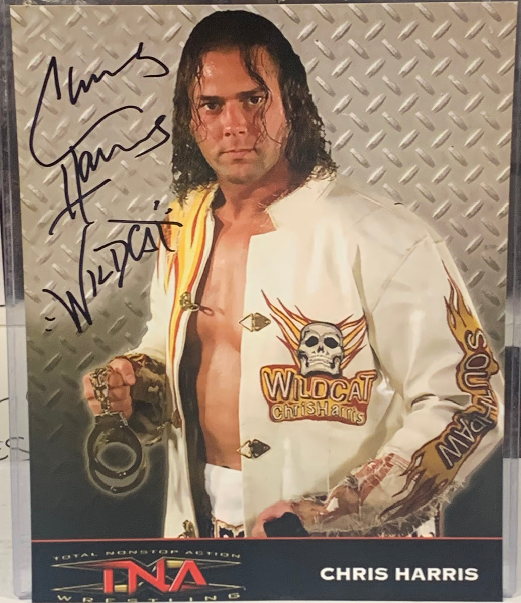 Wildcat” Chris Harris TNA Signed 8x10 Color Photo (Comes w/COA) – The Wrestling Universe