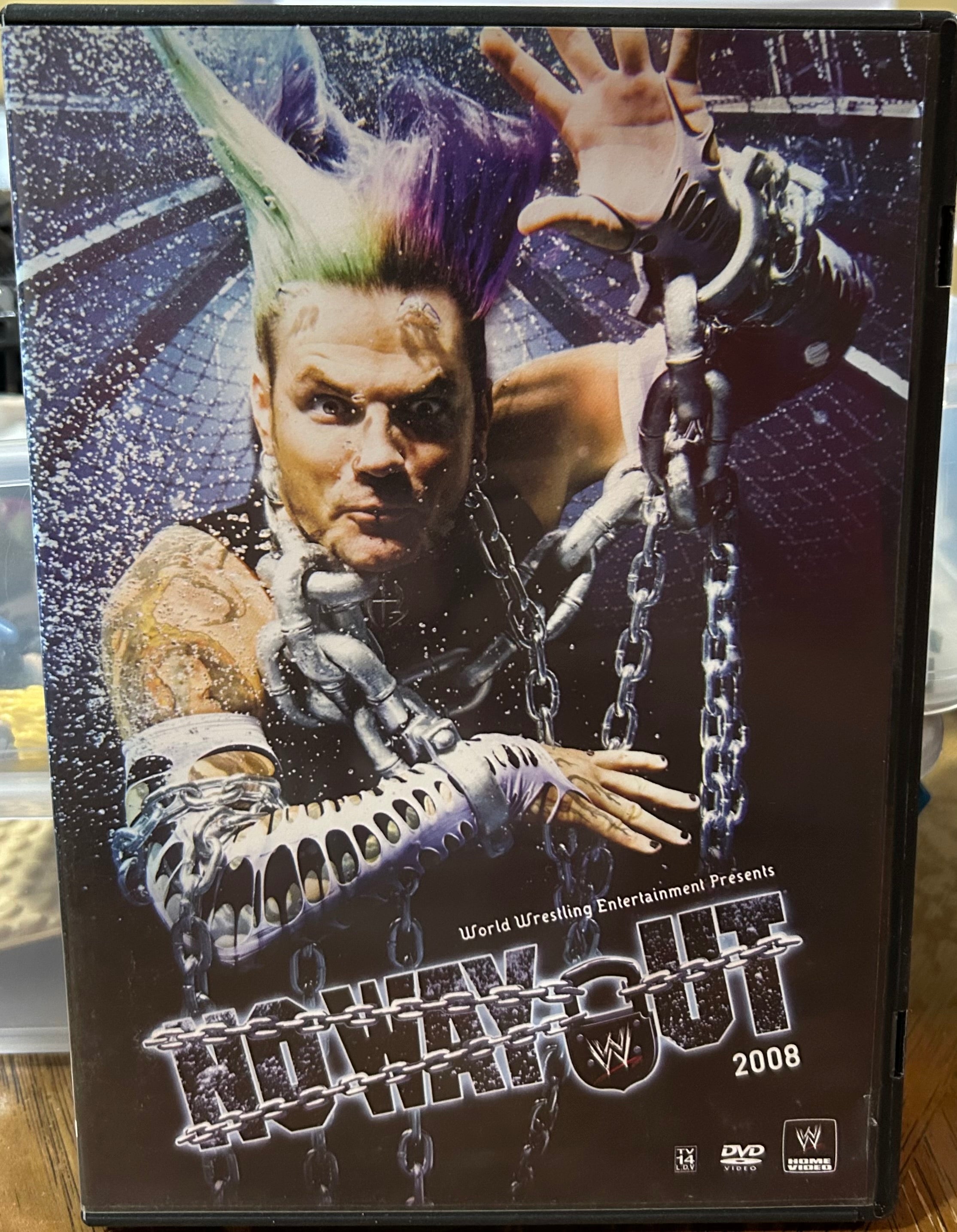 WWE “No Way Out 2008” DVD (John Cena, Orton, Edge) – The Wrestling Universe
