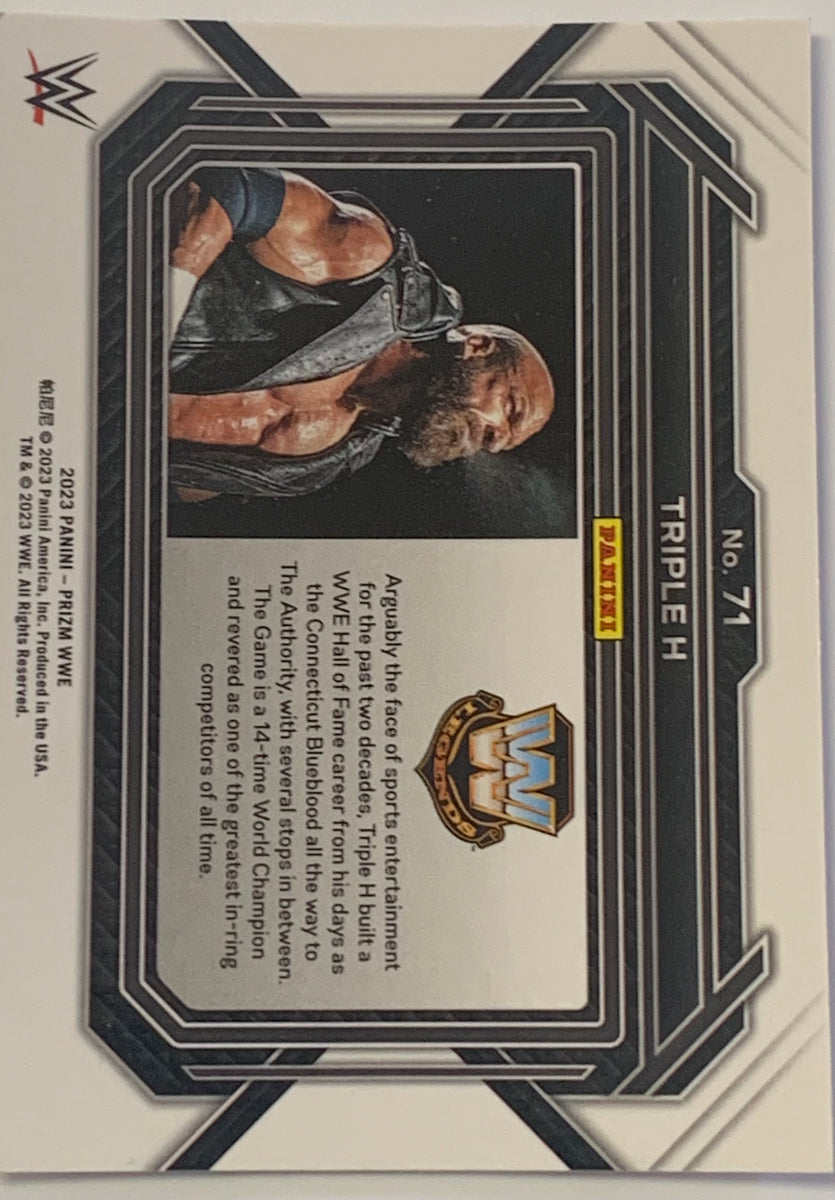 Triple H 2023 WWE Panini Prizm Card (2025 WWE Hall of Fame) – The ...