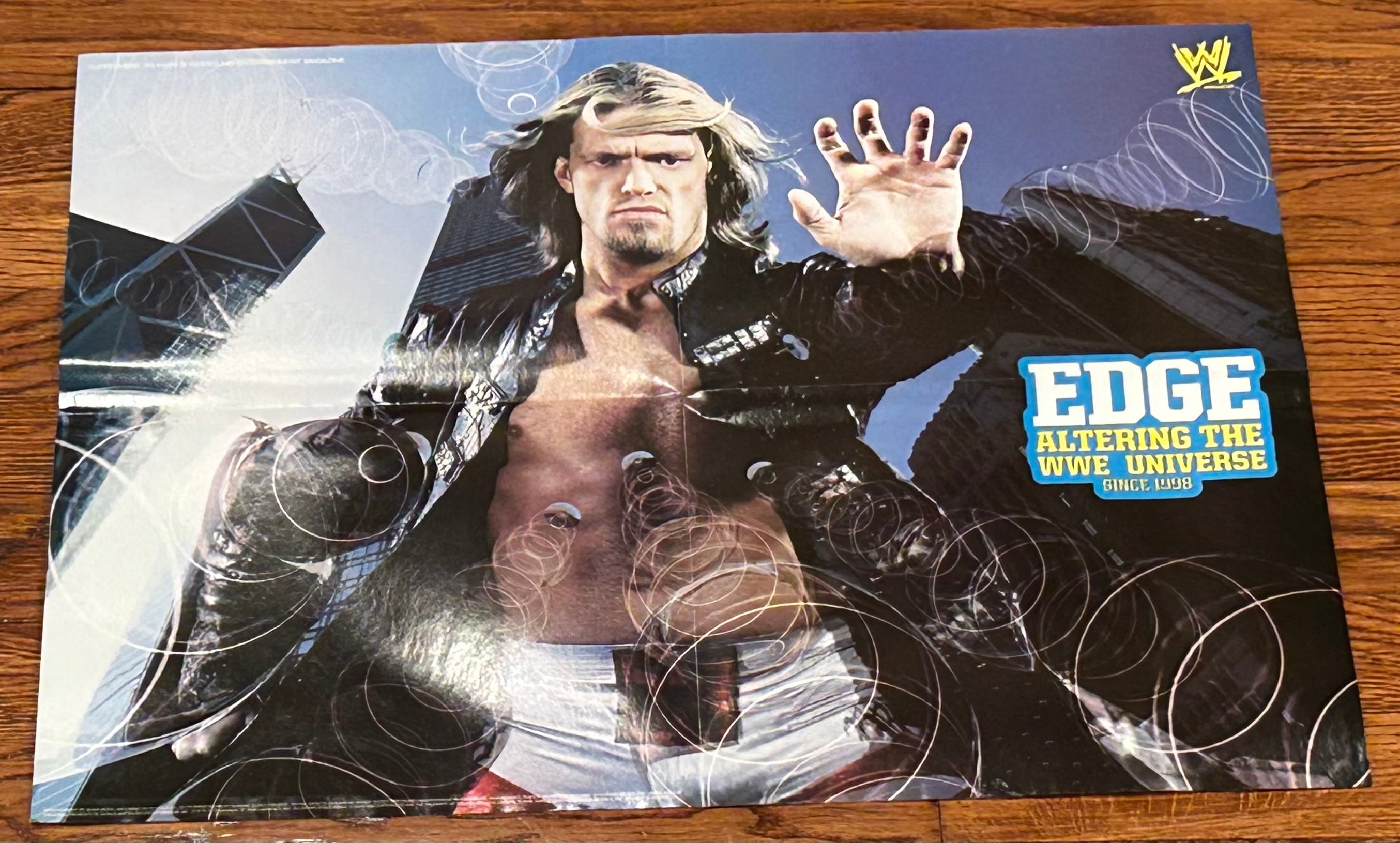 * Edge WWE Full Color Poster – The Wrestling Universe
