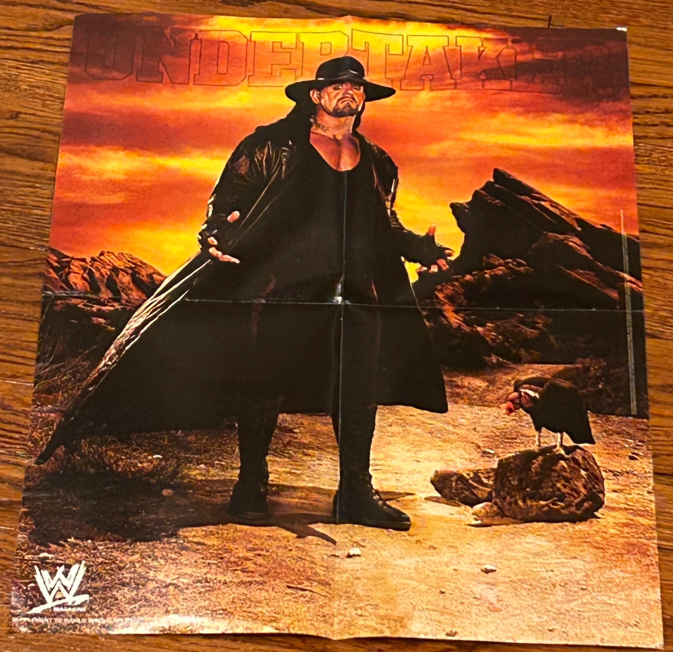 * The Undertaker WWE Full Color Poster – The Wrestling Universe