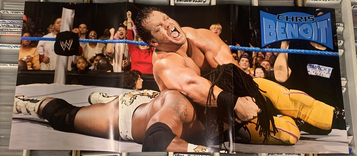 Chris Benoit WWE Full Color Double Sided Poster – The Wrestling Universe
