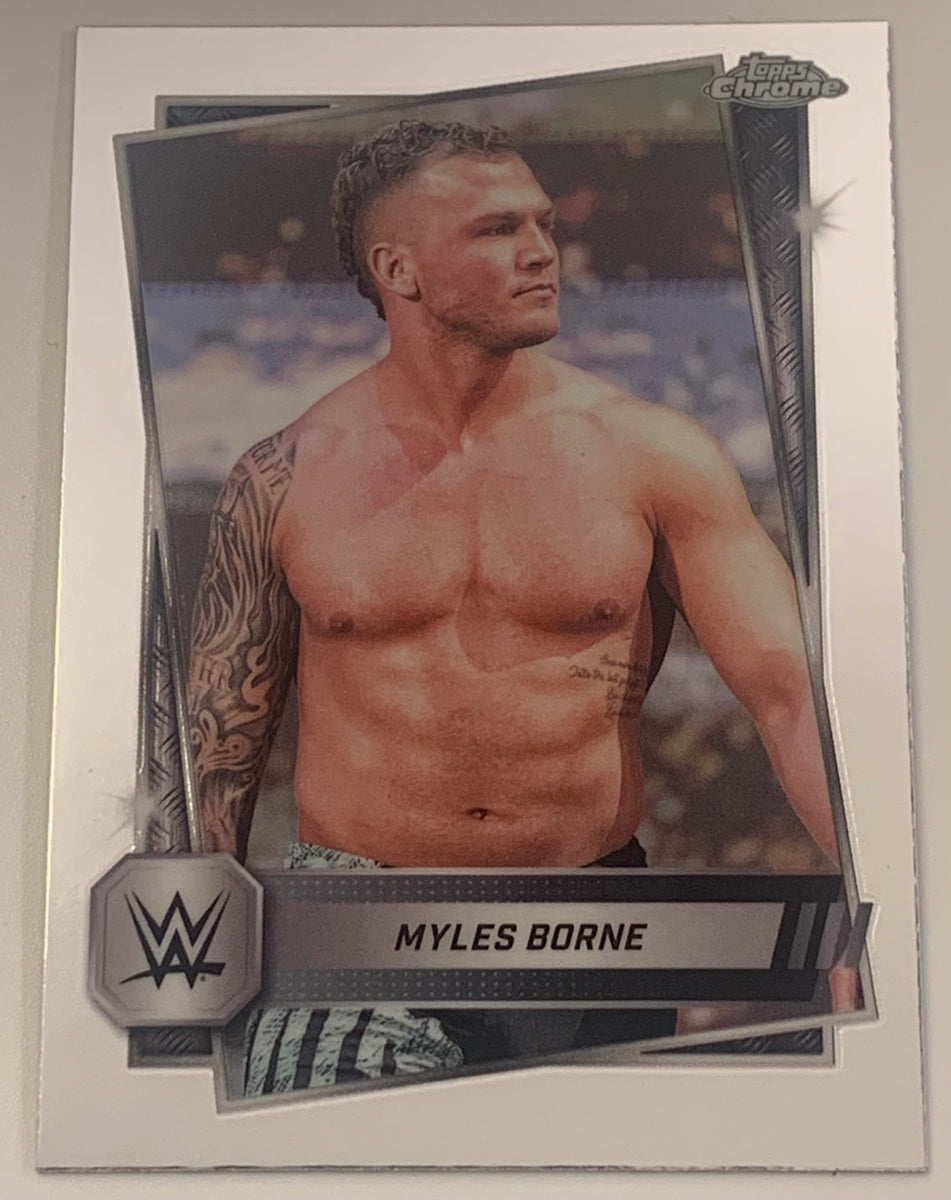 Myles Borne 2025 WWE NXT Topps Chrome Card – The Wrestling Universe