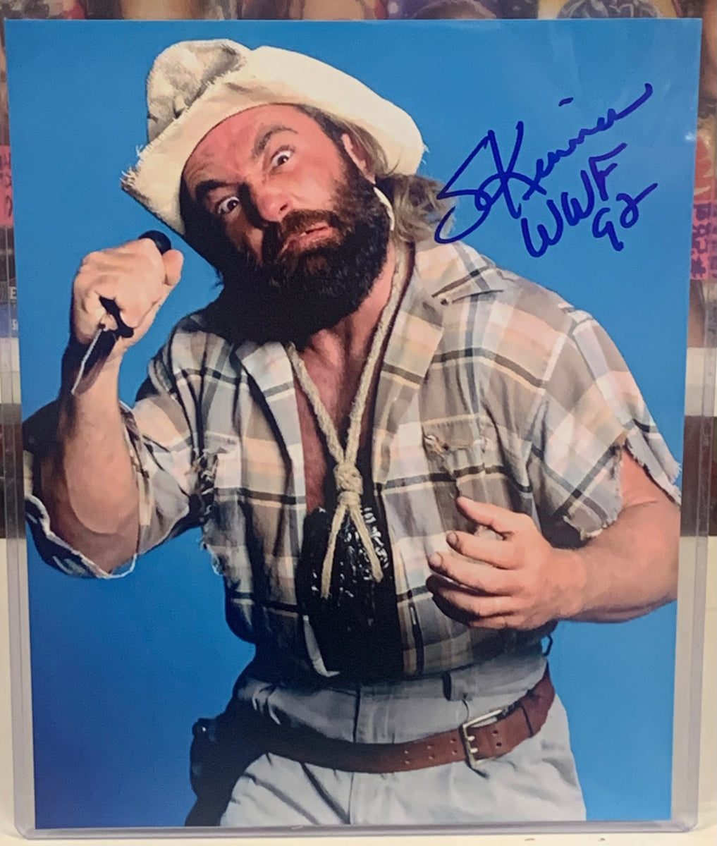 SKINNER Signed 8x10 Color Photo Inscribed “WWF 92” (Comes w/COA ...