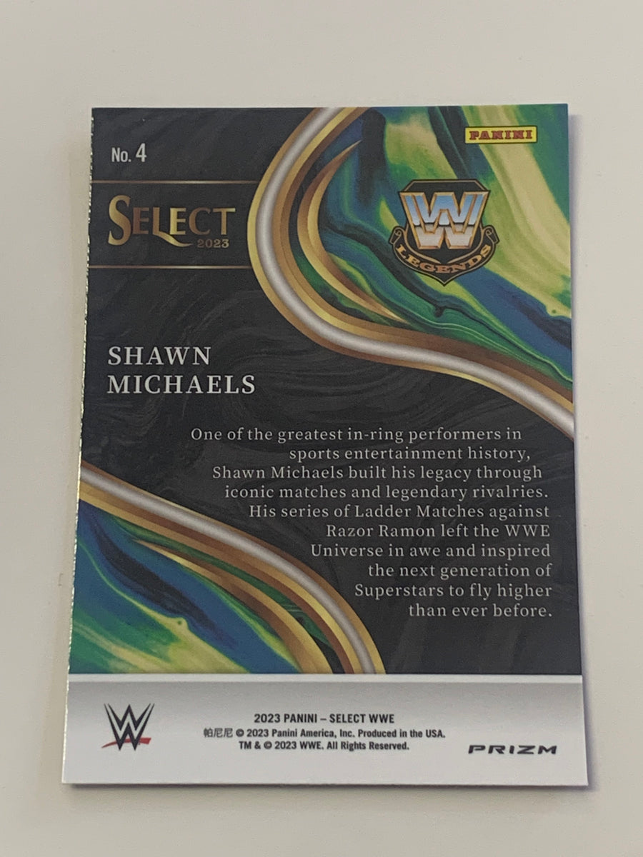 Shawn Michaels 2023 WWE Panini Select “Sensations” Insert Card!!! – The ...