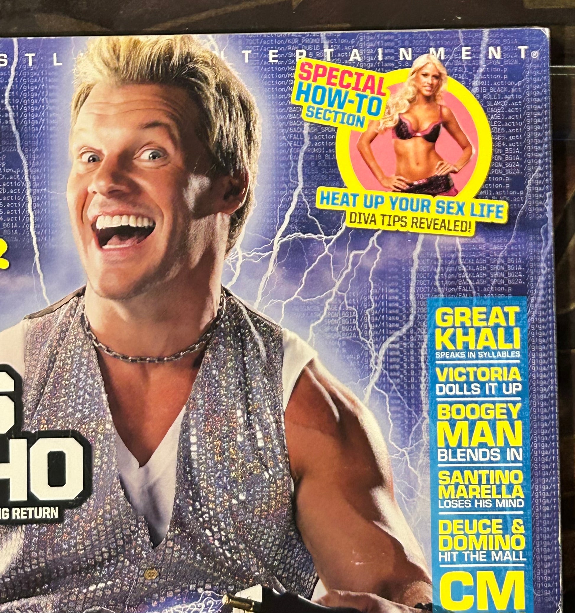 * WWE Magazine Holiday 2007 (Chris Jericho) – The Wrestling Universe