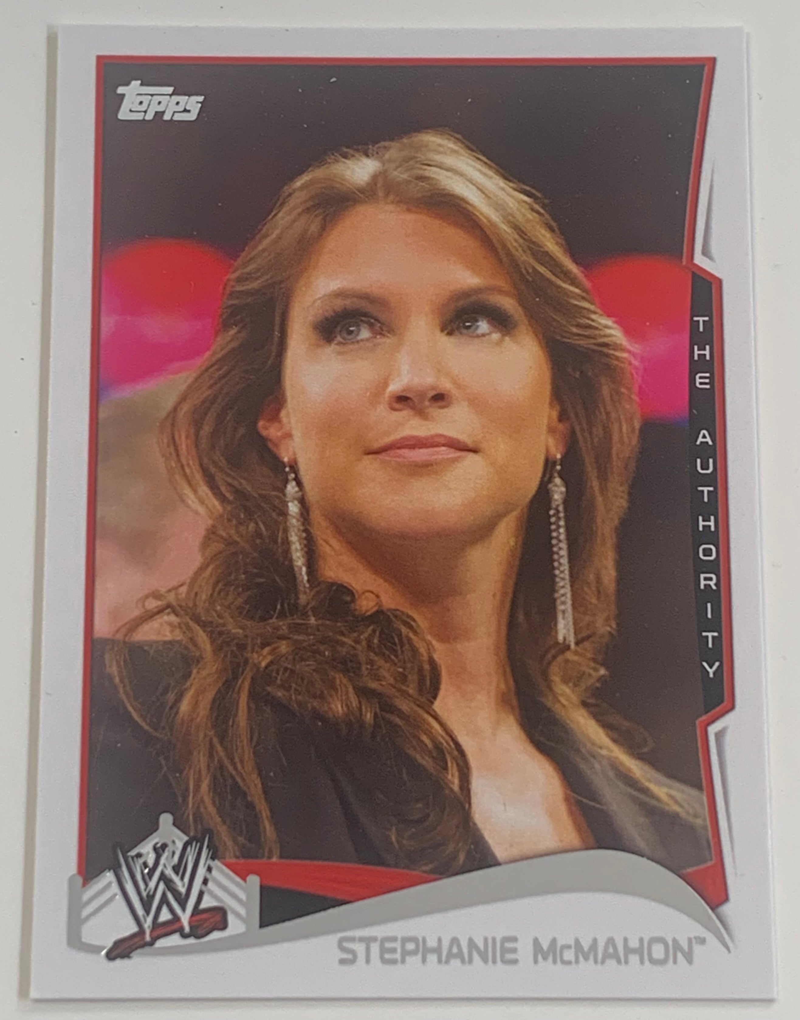 Stephanie McMahon 2014 WWE Topps Card – The Wrestling Universe