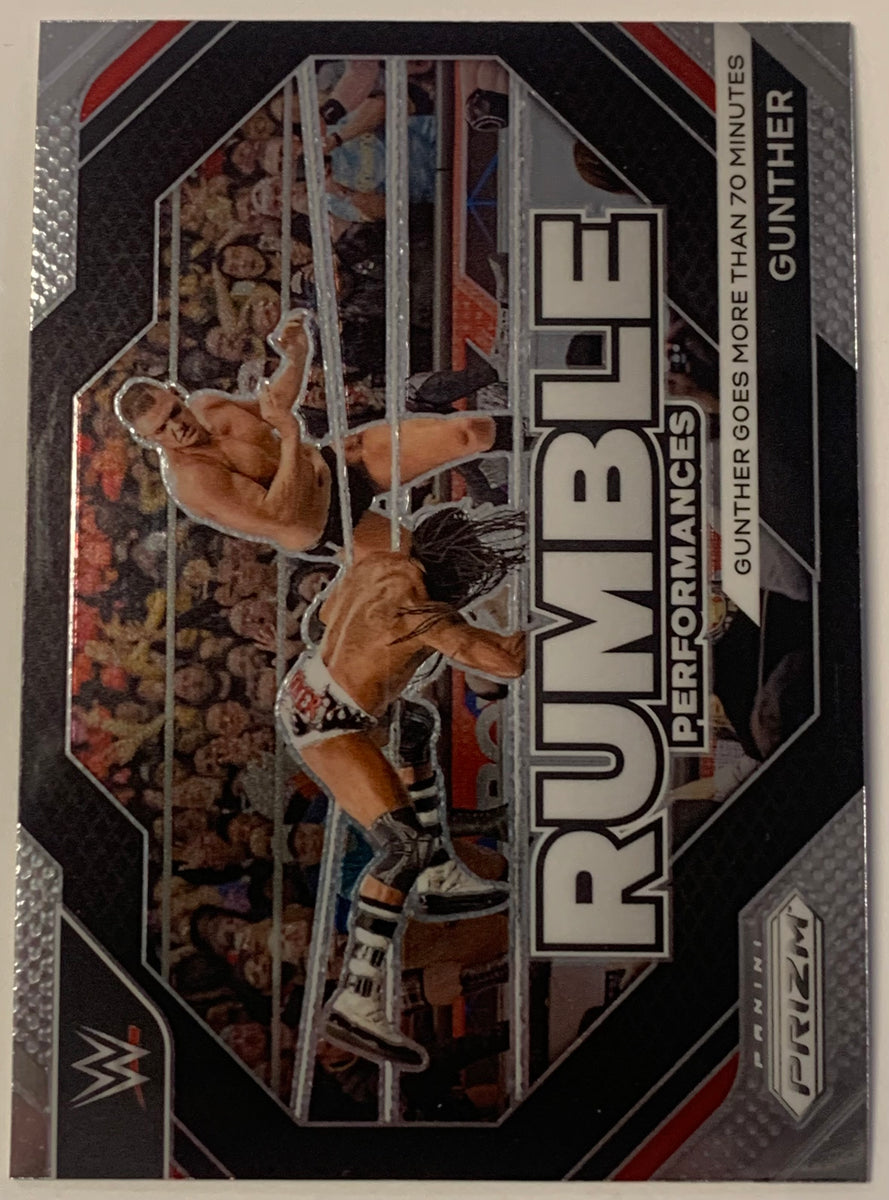 Gunther 2024 WWE Panini Prizm “Rumble Performances” Card – The ...