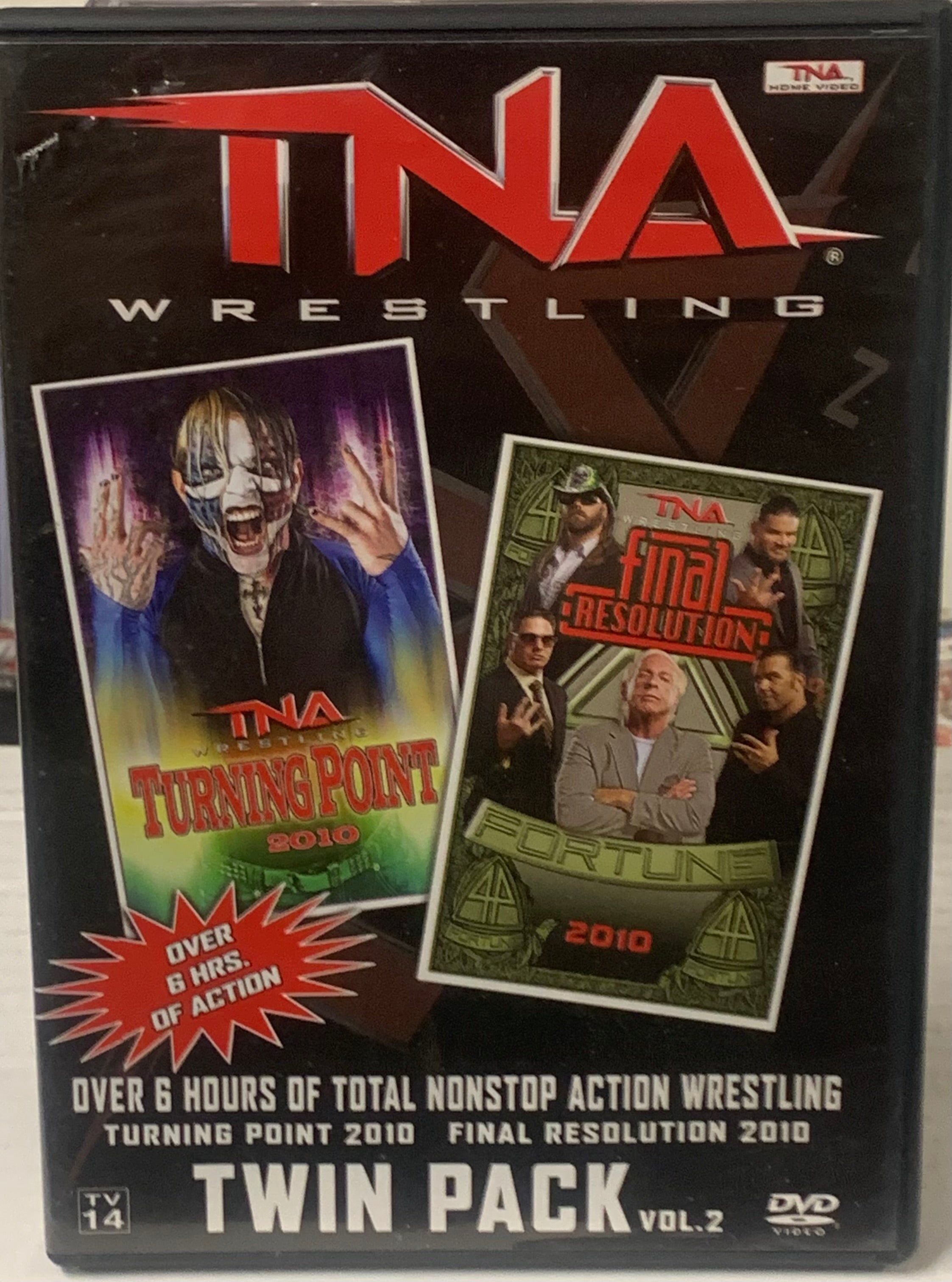 TNA DVD Twin Pack “Turning Point 2010” and “Final Resolution 2010” (Ov ...