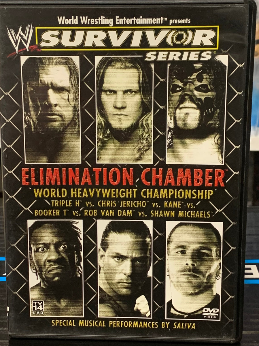 WWE DVD “Survivor Series 2002, Elimination Chamber) Brock Lesnar, RVD ...