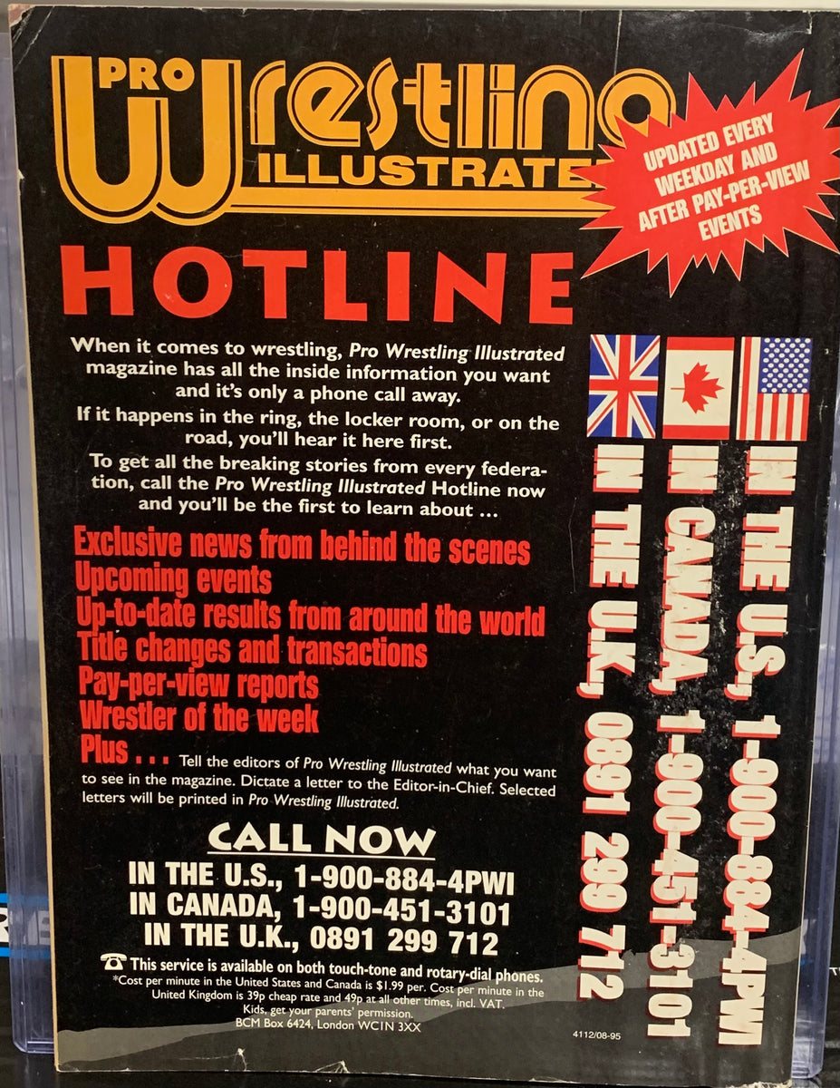 PWI Pro Wrestling Illustrated Magazine Feb. 1997 (Sid Vicious Poster I ...