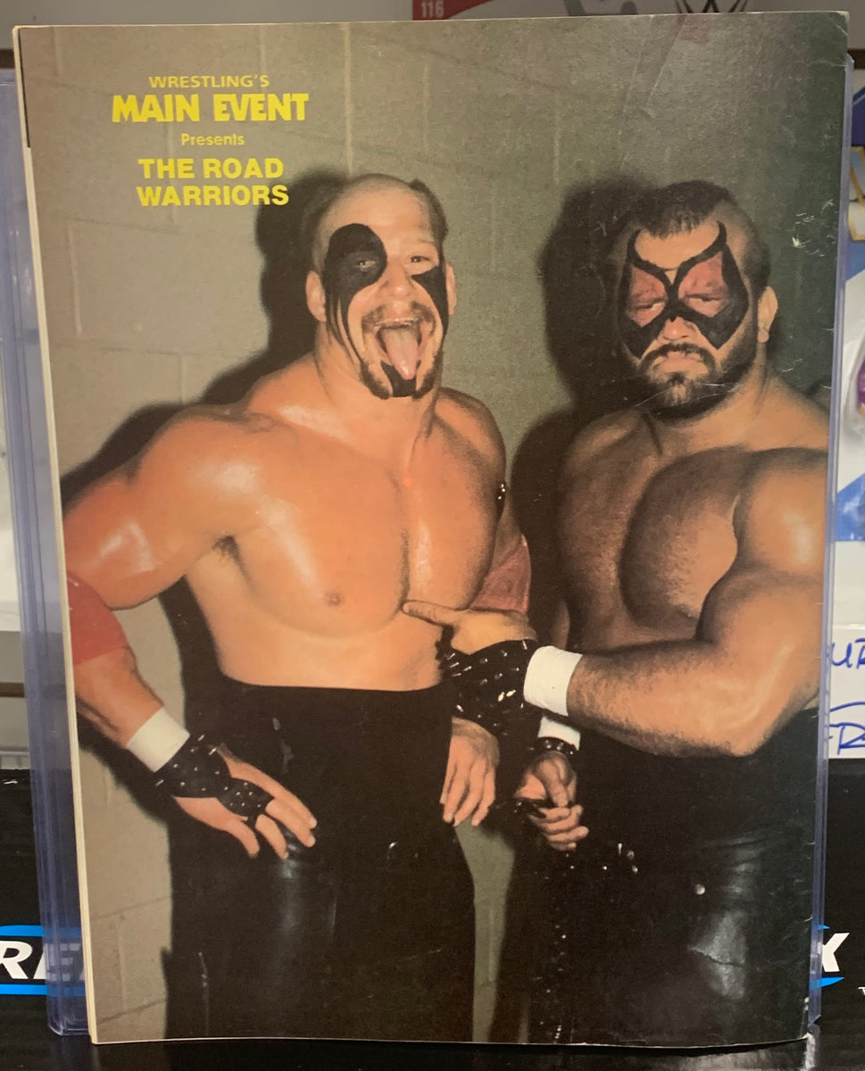 Wrestling’s Main Event Magazine Oct. 1984 (Windham/Rotundo Full Color ...
