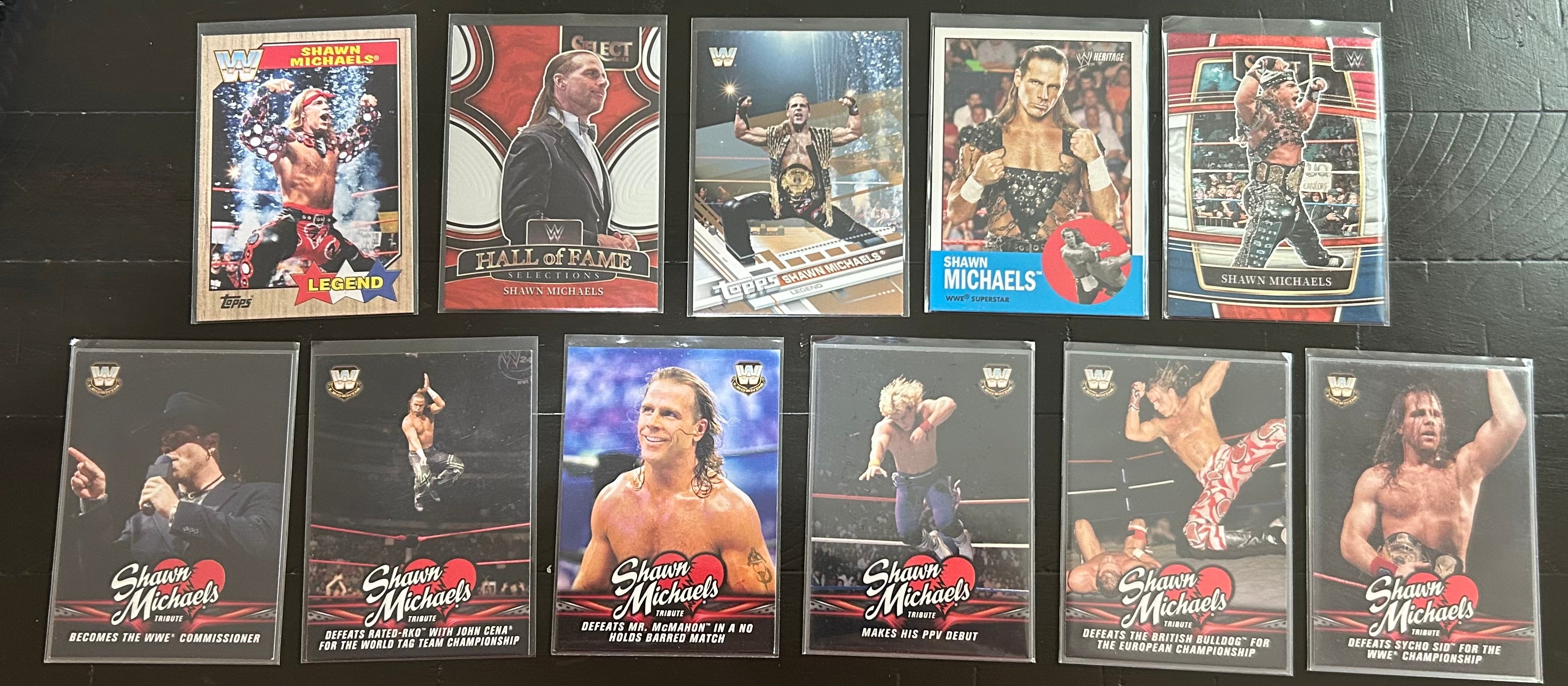 * Shawn Michaels WWE Wrestling Card Lot (11 Cards Total) – The ...