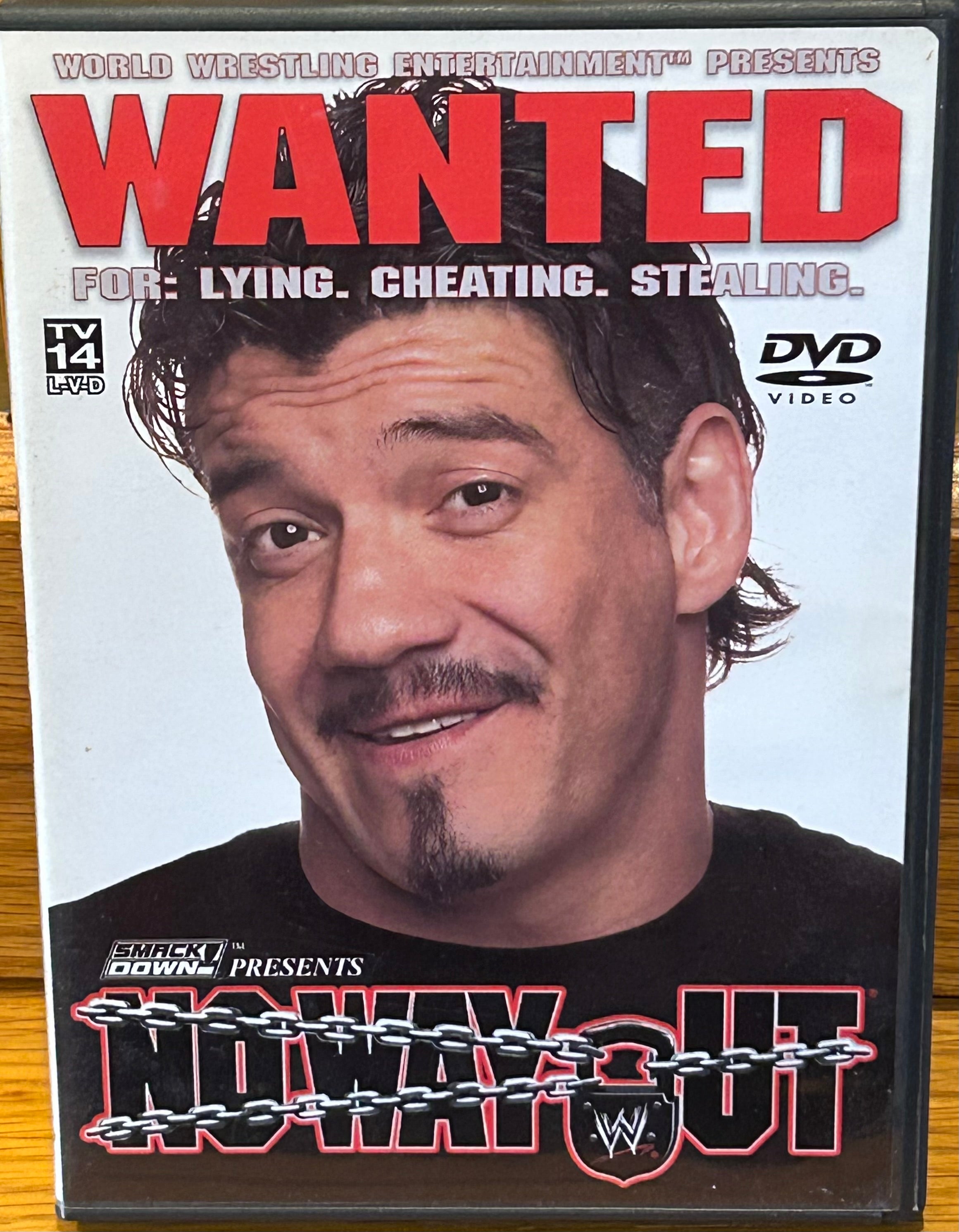 * WWE No Way Out 2004 DVD (Eddie Guerrero, Brock Lesnar & so much more ...