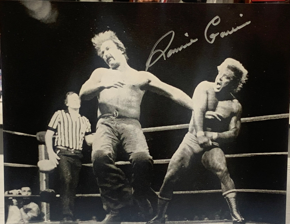 Ronnie Garvin 8x10 B&W Photo (Comes w/COA) – The Wrestling Universe