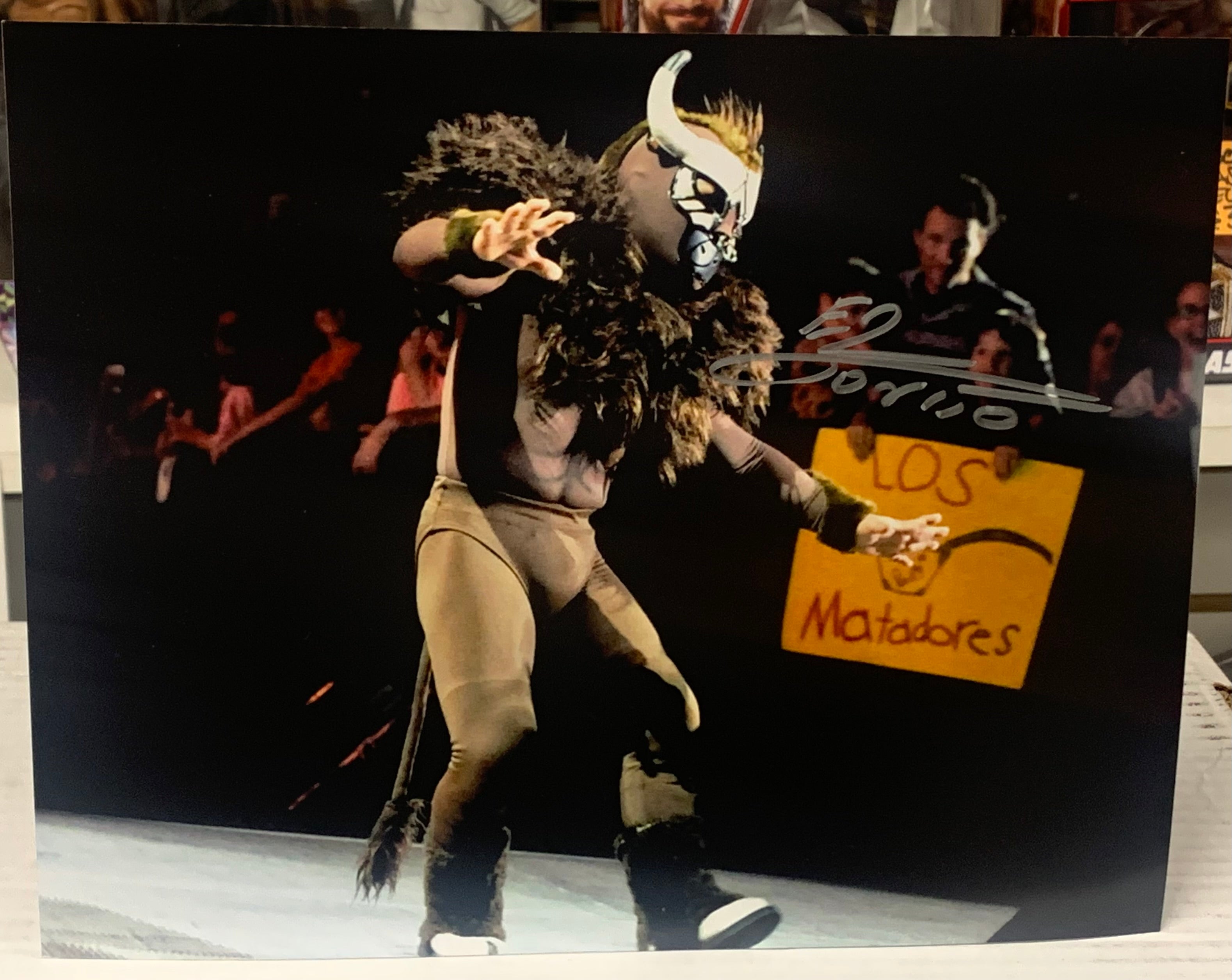 El Torito Signed 8x10 Color Photo – The Wrestling Universe