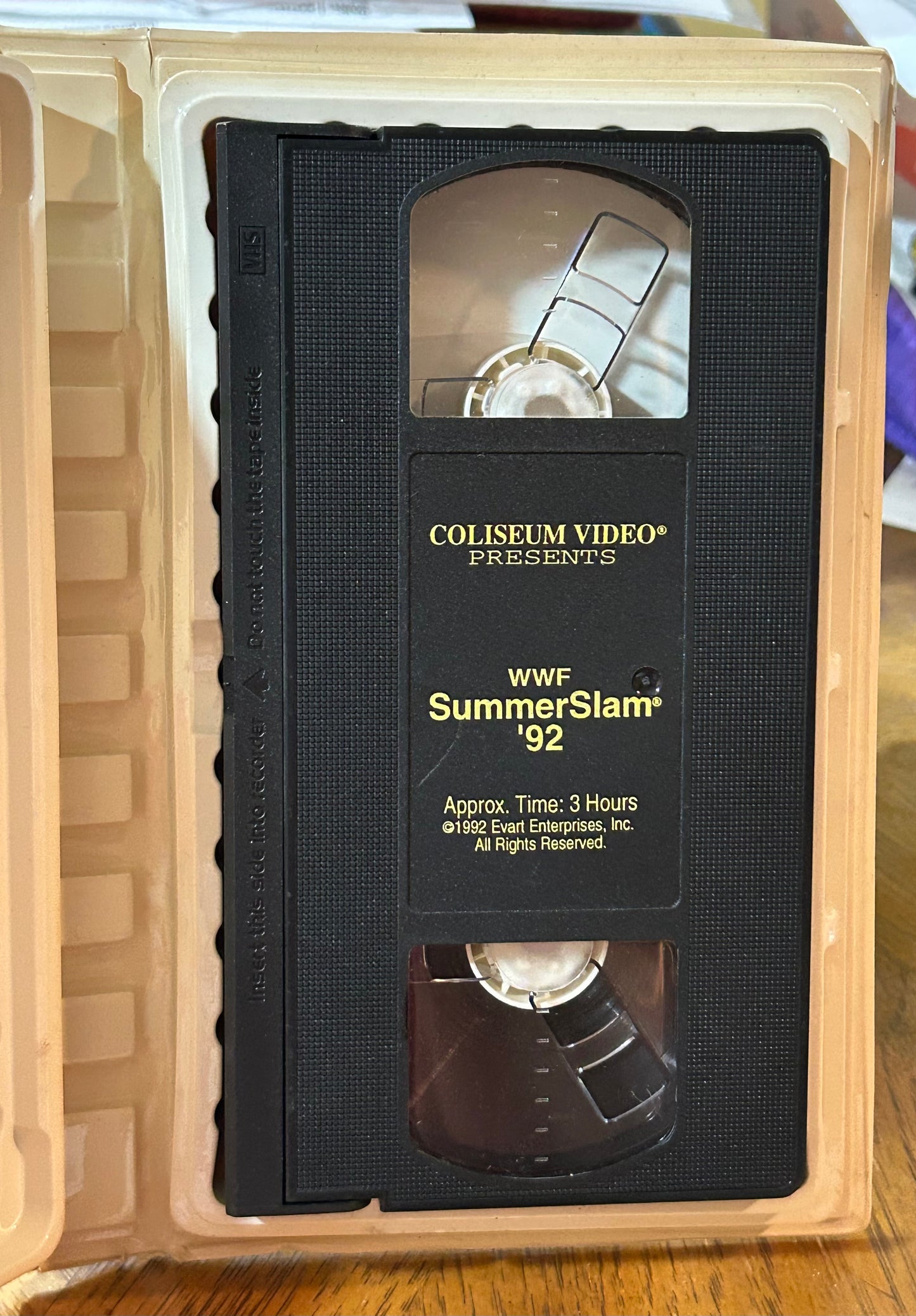 * WWF WWE Summer Slam 1992 Official VHS (Coliseum Video) – The ...