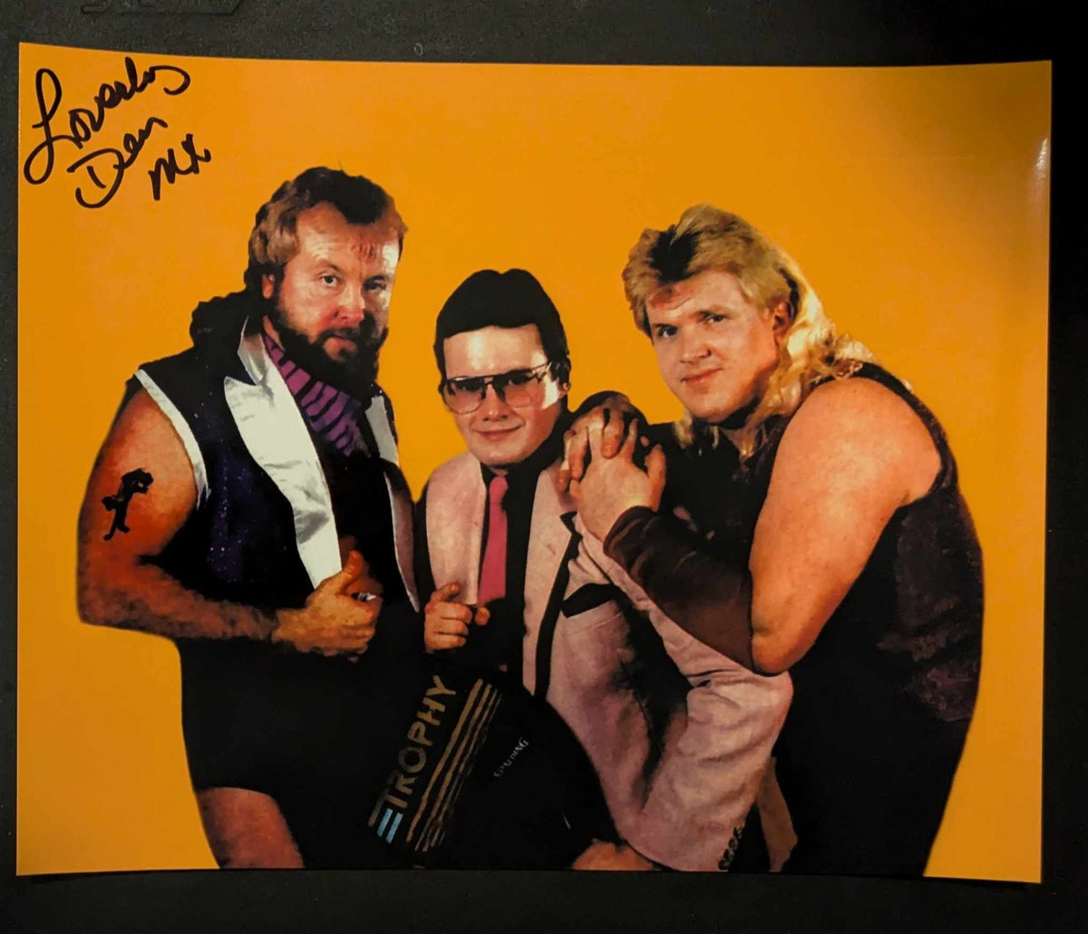 Dennis Condrey Pose 2 Signed Photo – The Wrestling Universe