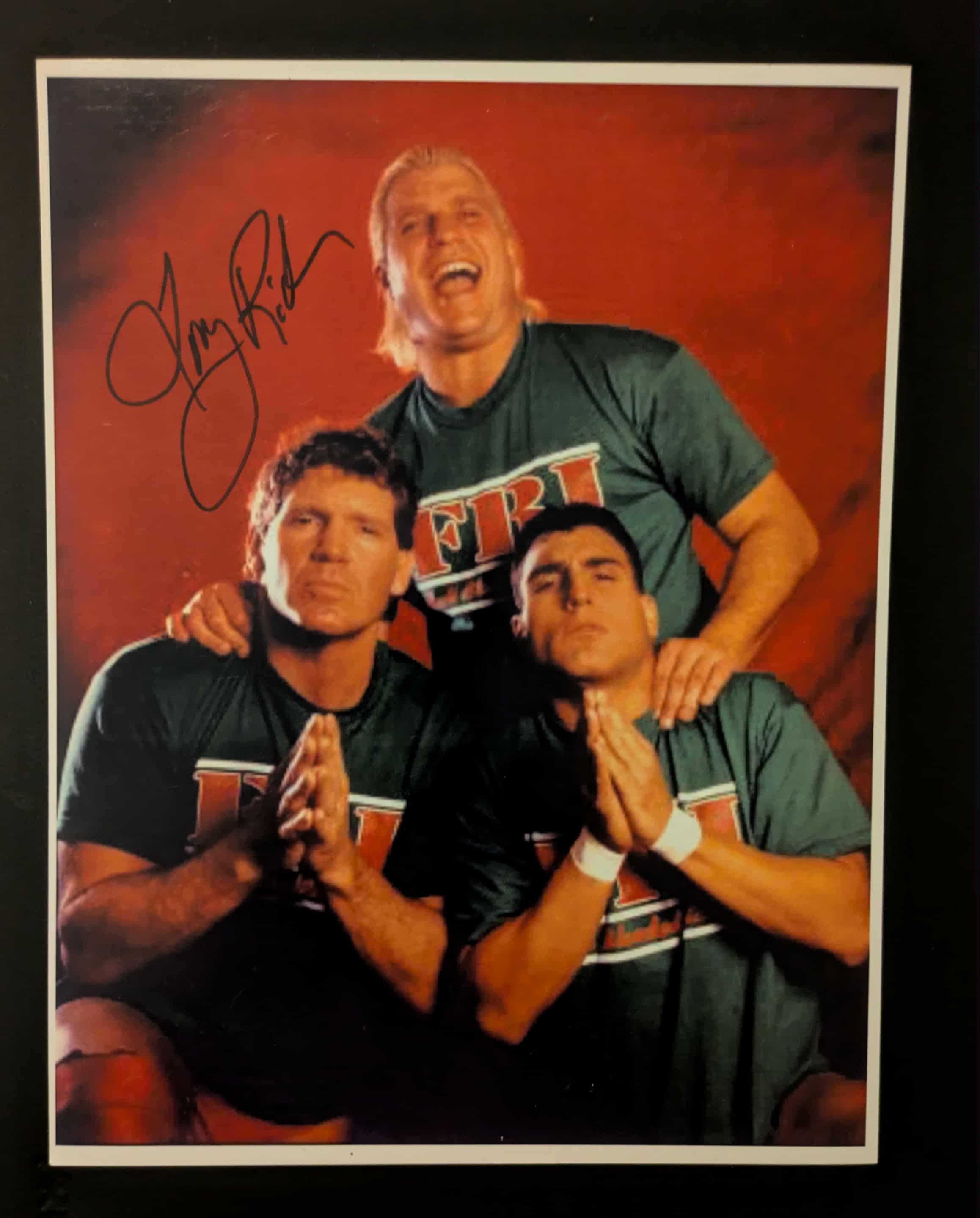 Tommy Rich 8.5x11 FBI ECW Signed Photo (A Little Blurry) – The ...
