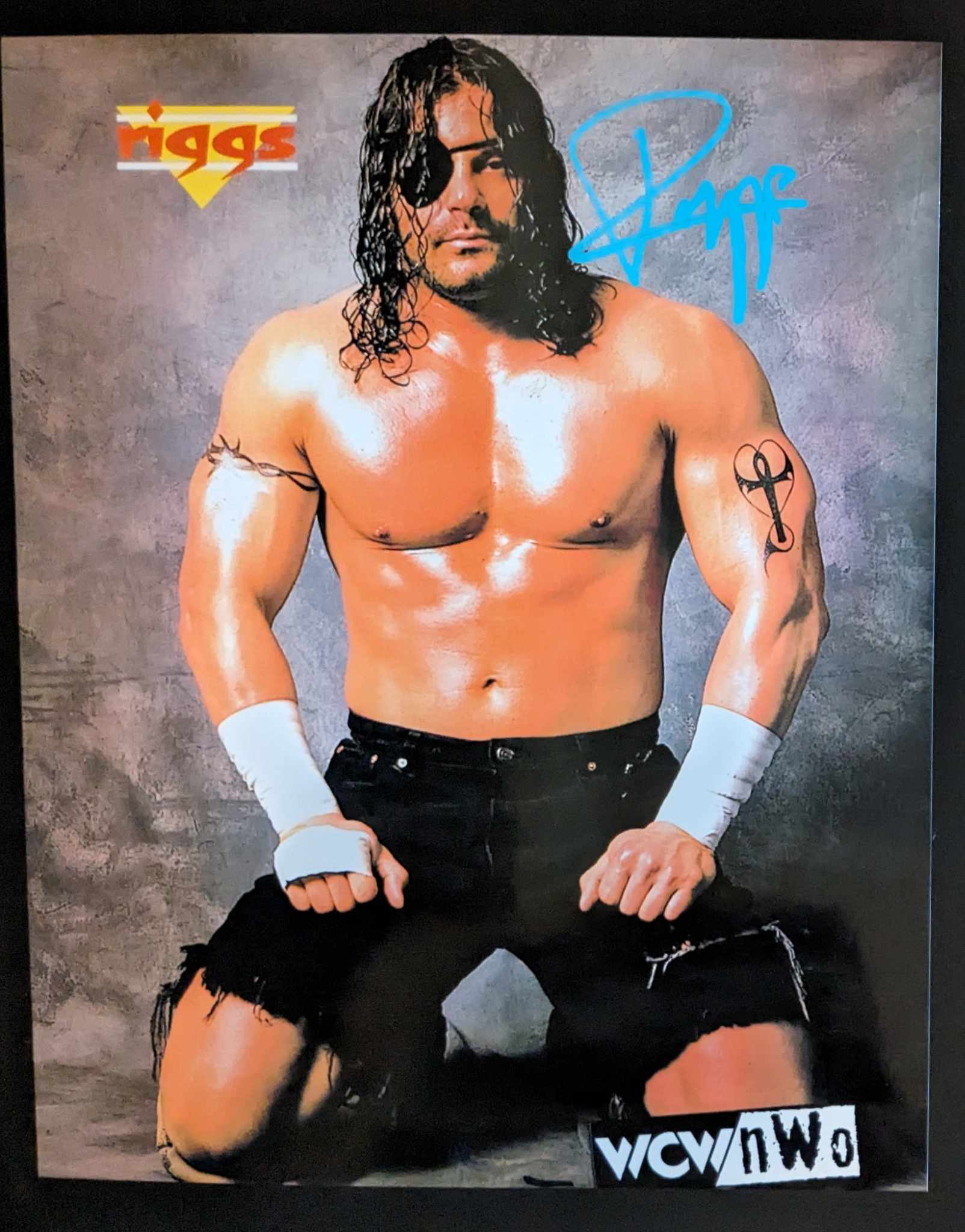 Scotty Riggs Pose 1 Signed Photo COA – The Wrestling Universe