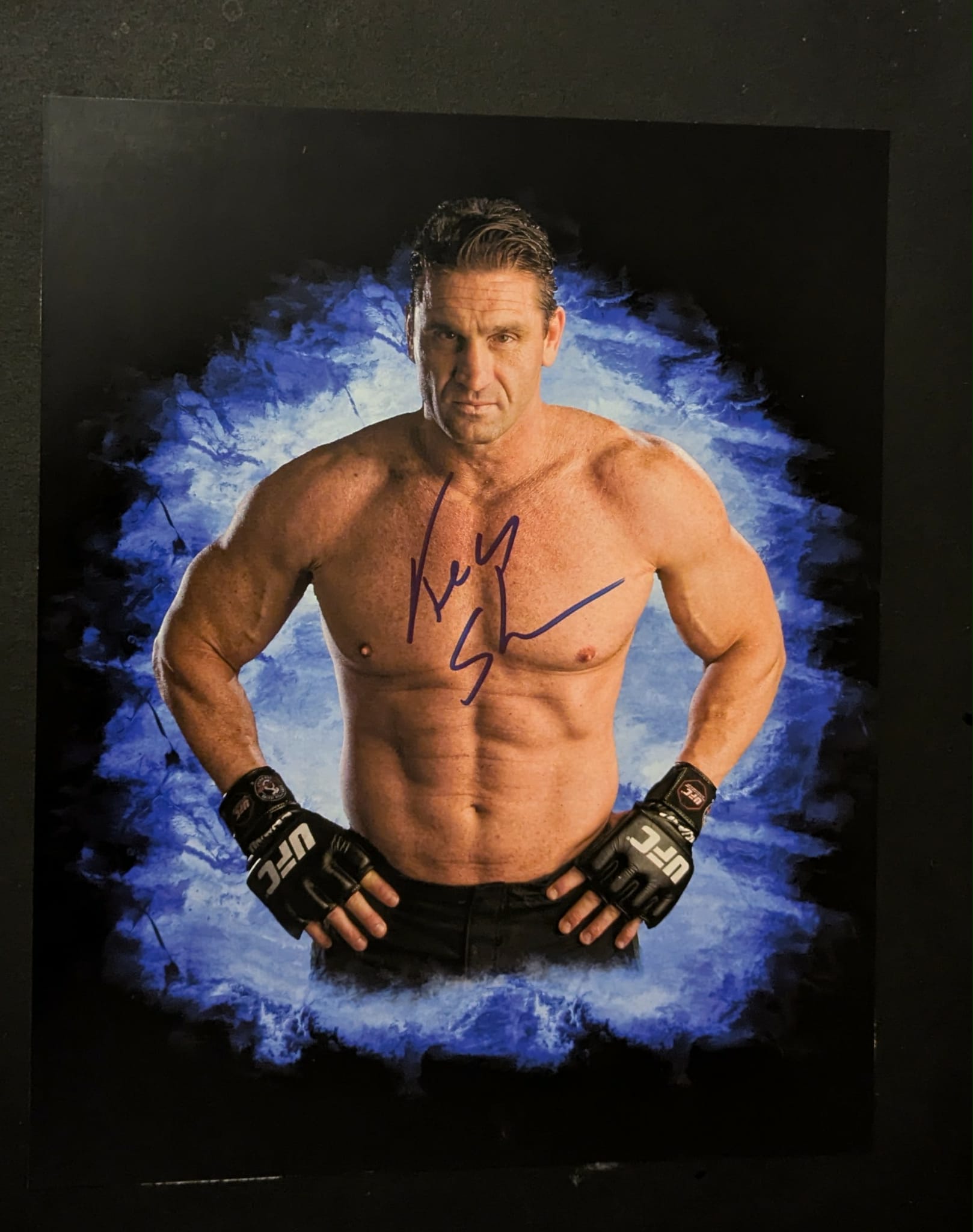Ken Shamrock Signed Photo COA – The Wrestling Universe