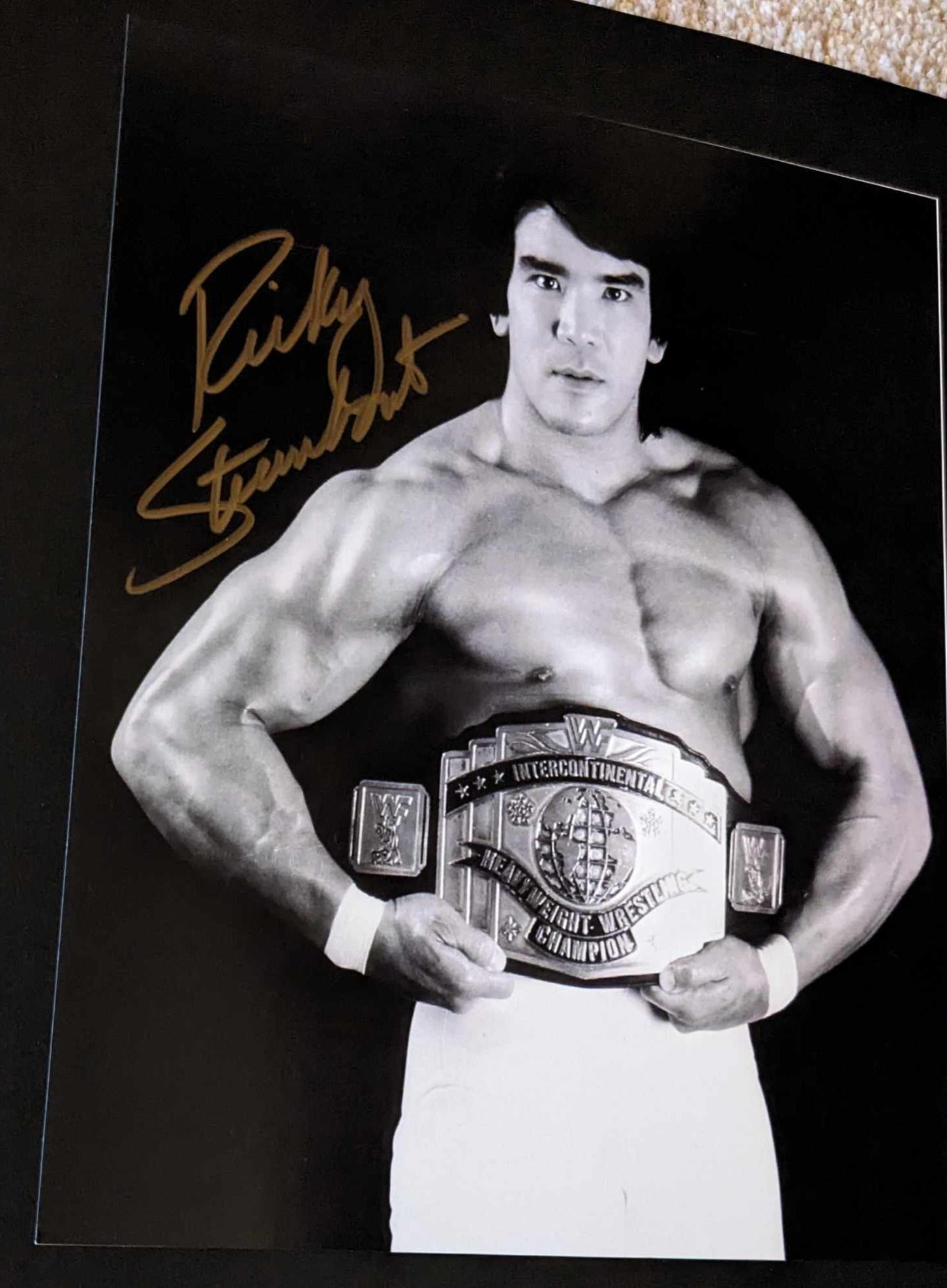 Ricky Steamboat Pose 4 Signed Photo COA – The Wrestling Universe