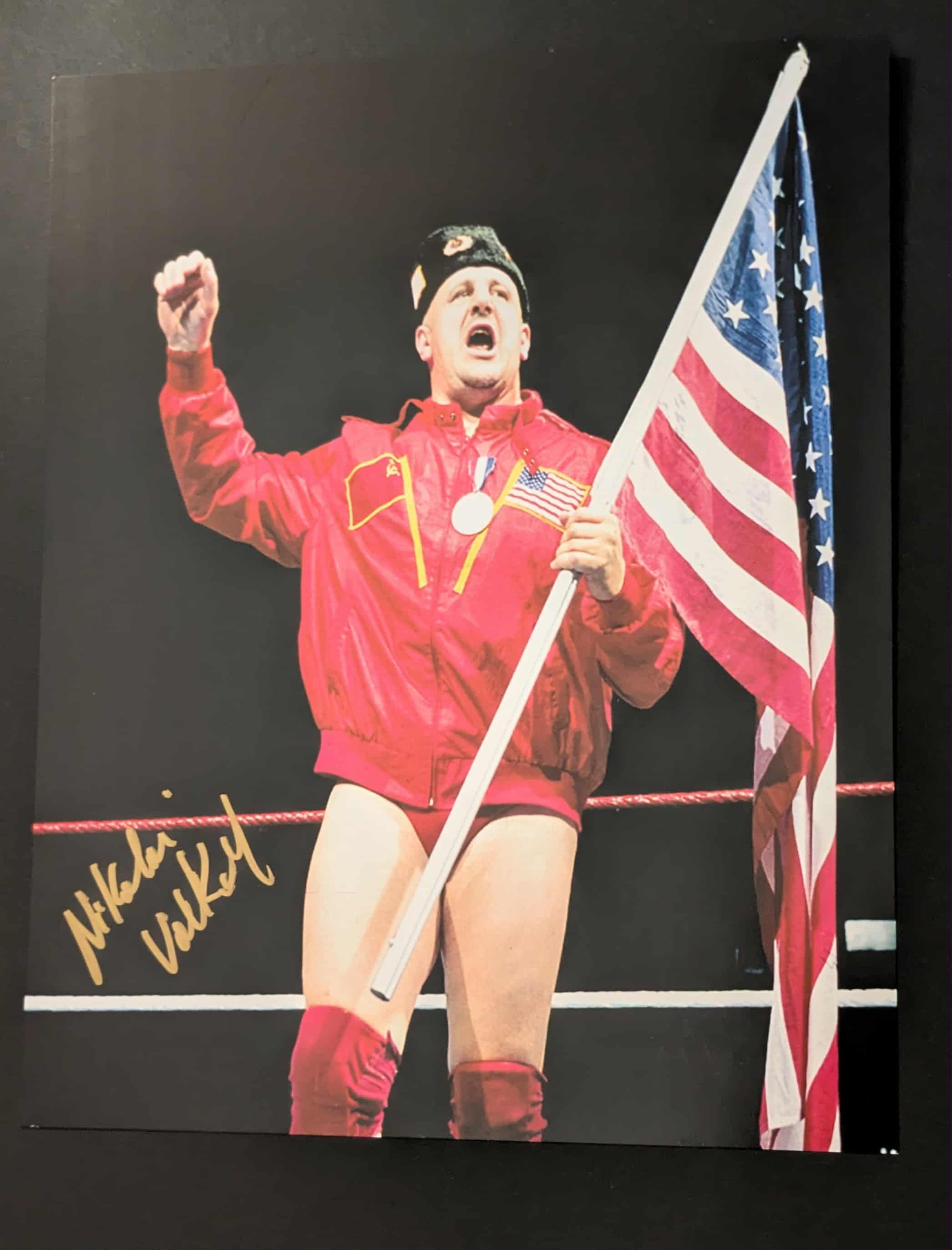 Nikolai Volkoff Pose 6 Signed Photo COA – The Wrestling Universe