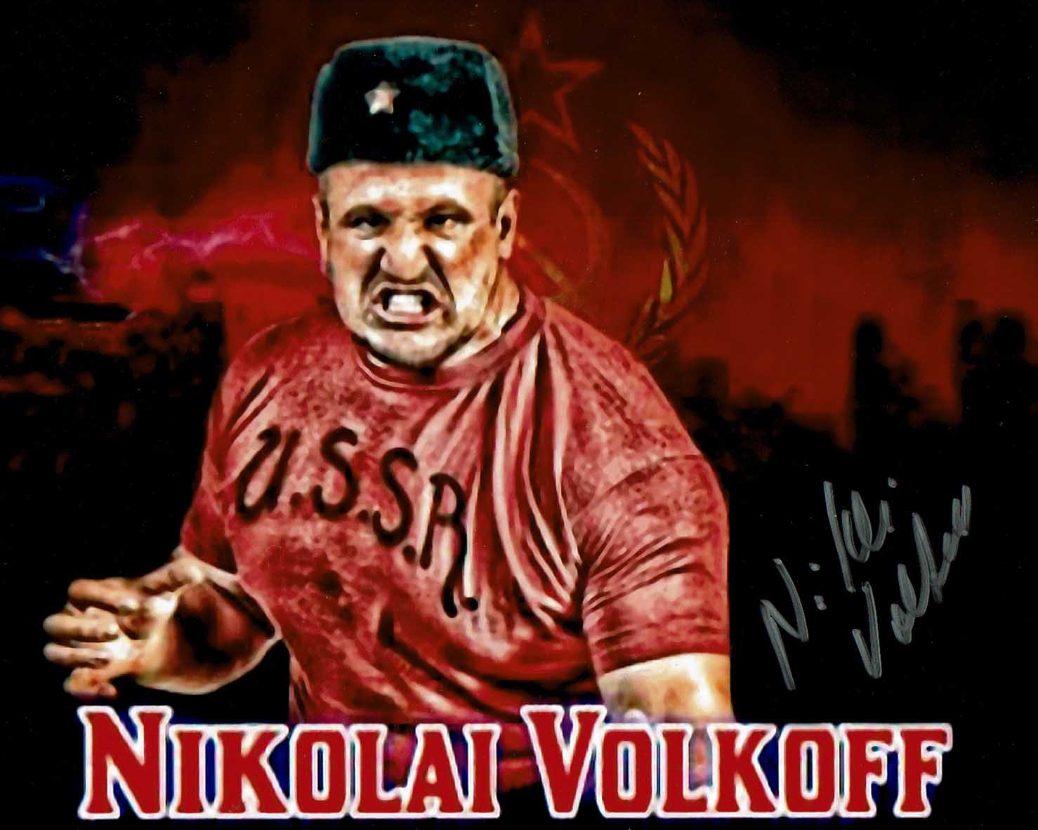 Nikolai Volkoff Pose 5 Signed Photo COA – The Wrestling Universe