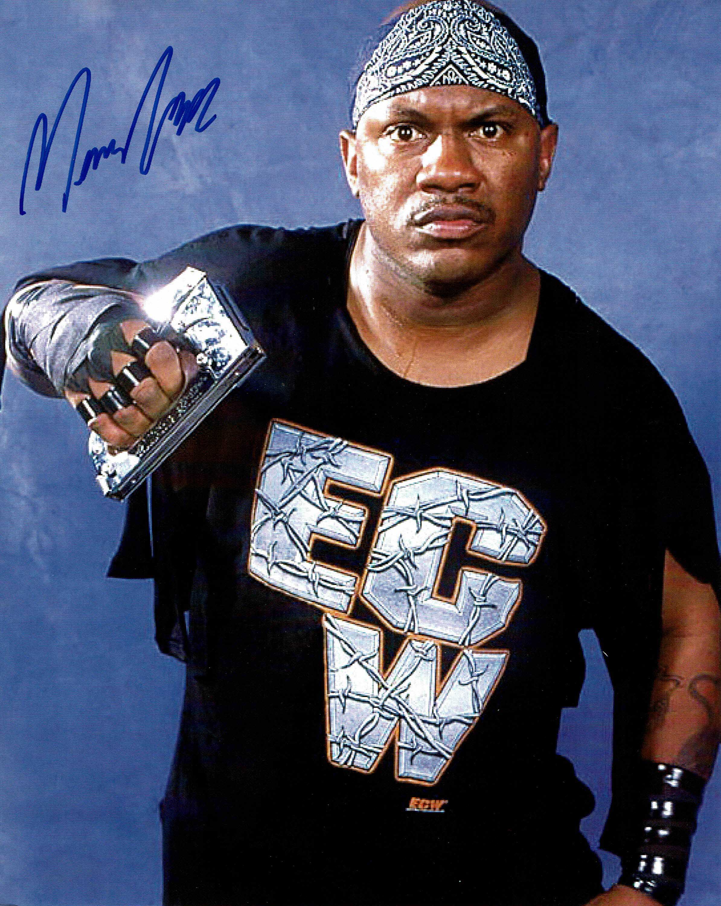 New Jack Pose 7 (Black or Blue Ink) Signed Photo COA – The Wrestling ...