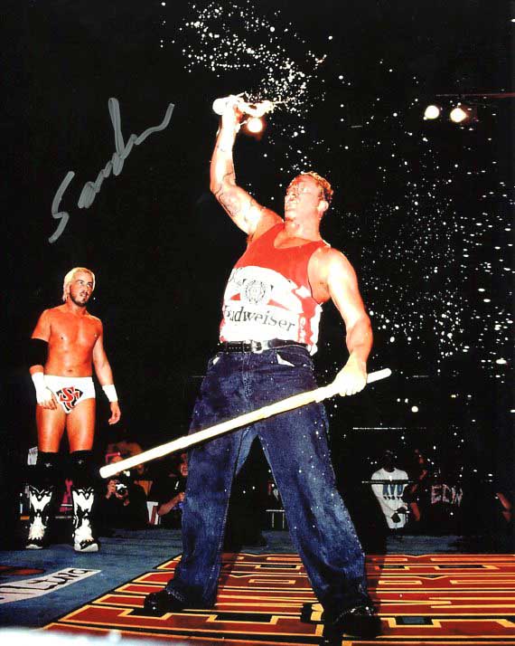 The Sandman Pose 16 Signed Photo COA – The Wrestling Universe