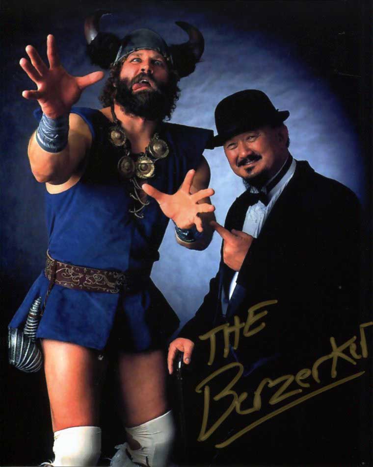 The Berzerker Pose 10 Signed Photo COA – The Wrestling Universe
