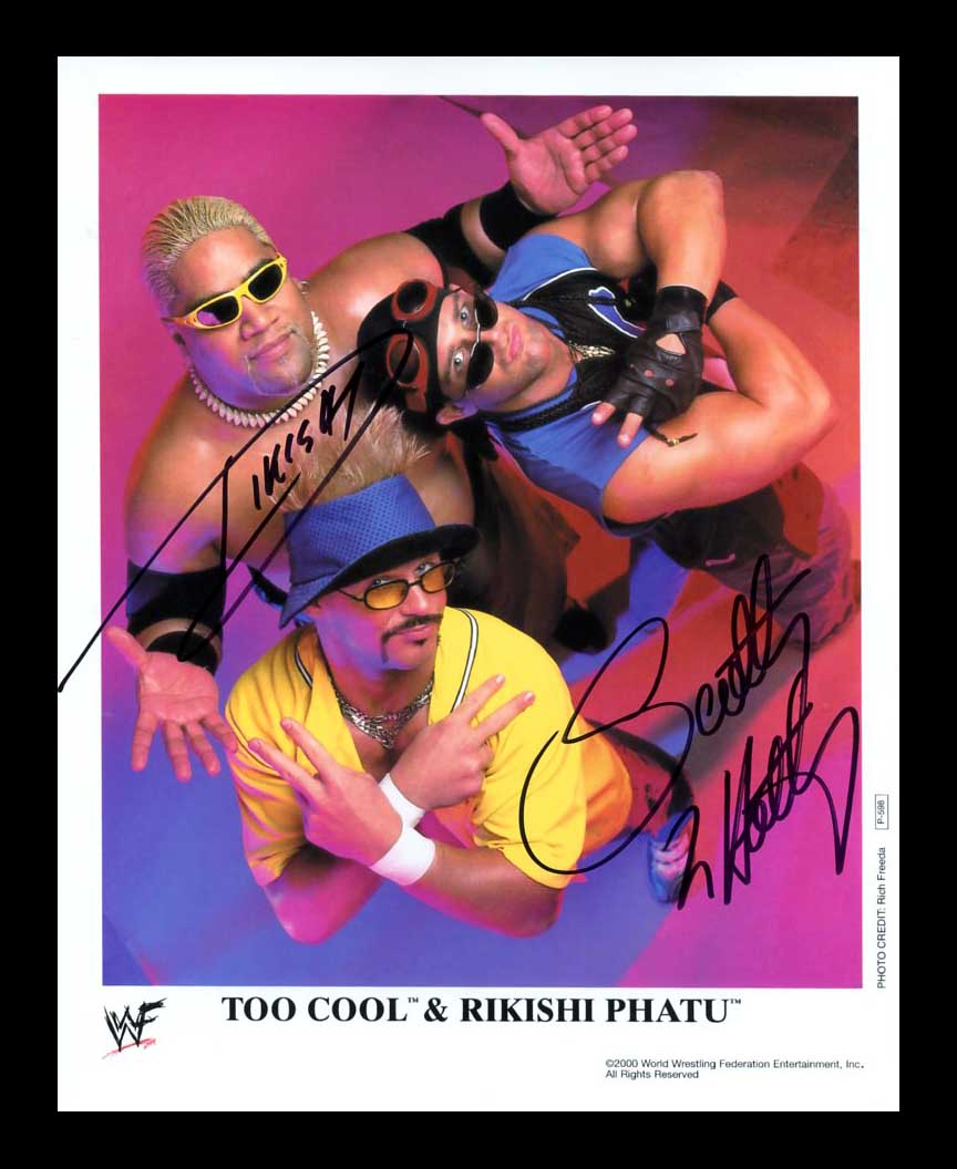 Rikishi & Scotty 2 Hotty "Too Cool" Pose 1 Signed Photo COA – The ...