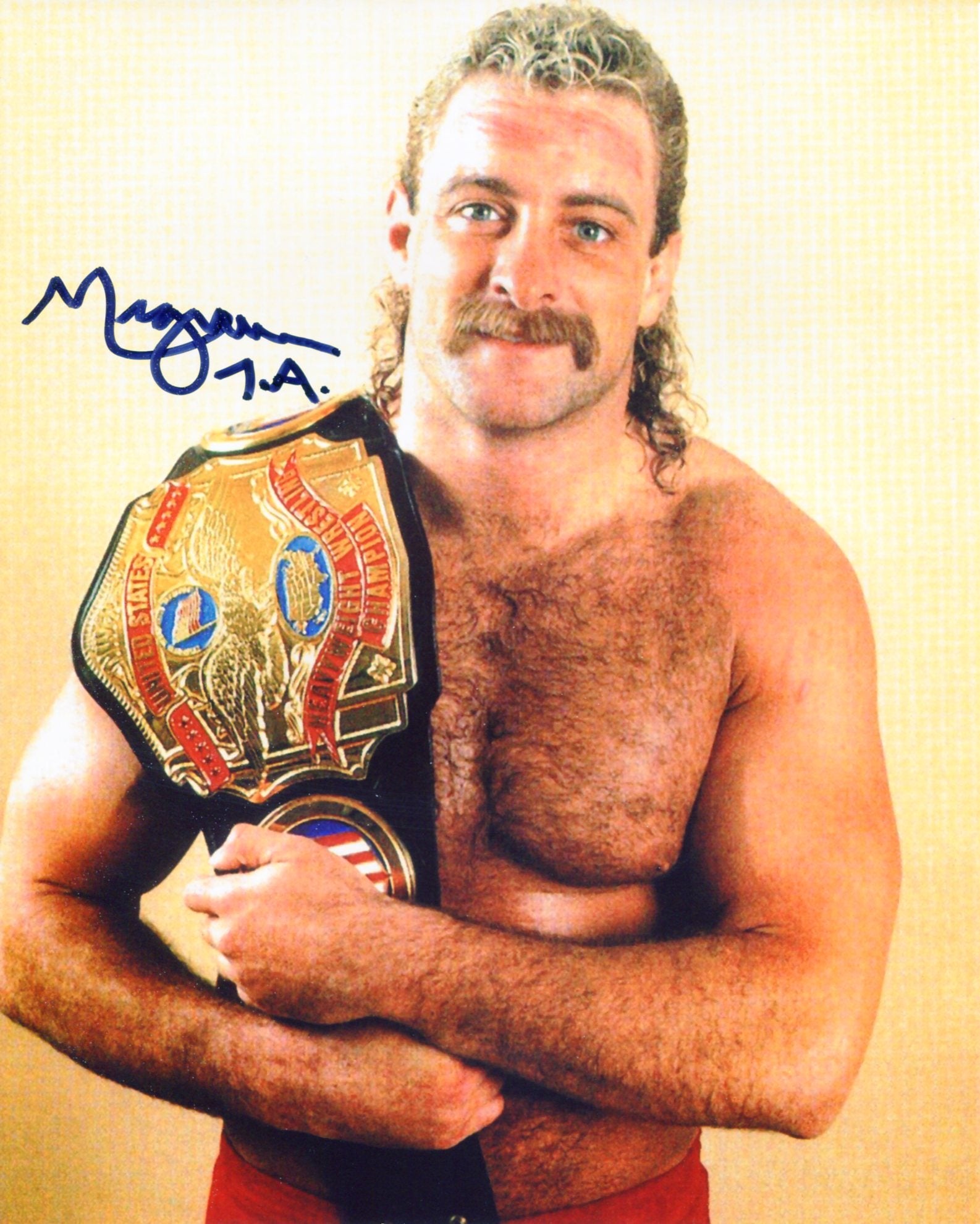 Magnum TA Pose 5 Signed Photo COA – The Wrestling Universe